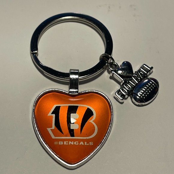 Unlisted | Accessories | Cincinnati Bengals Nfl I Love Football Key ...